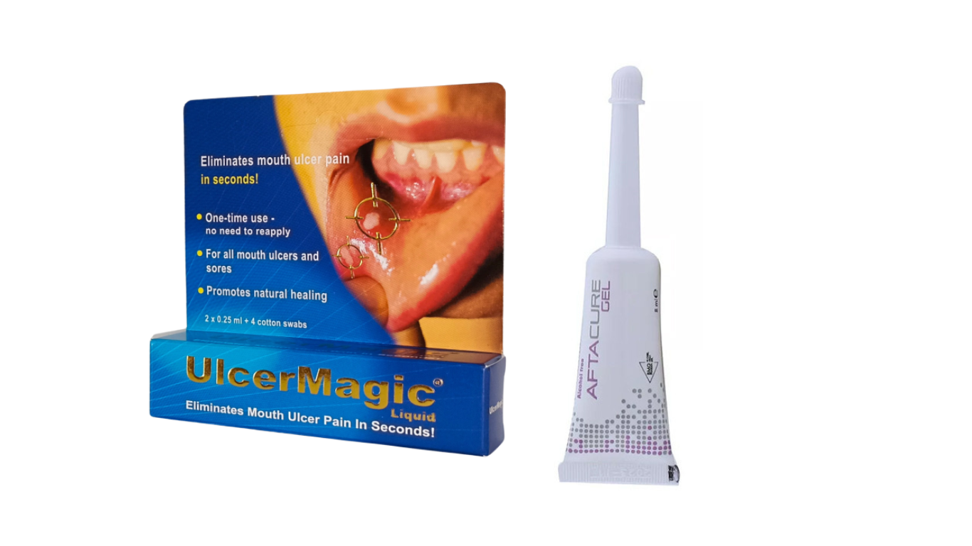 Comparison Between UlcerMagic And Aftacure Mouth Ulcer Gel